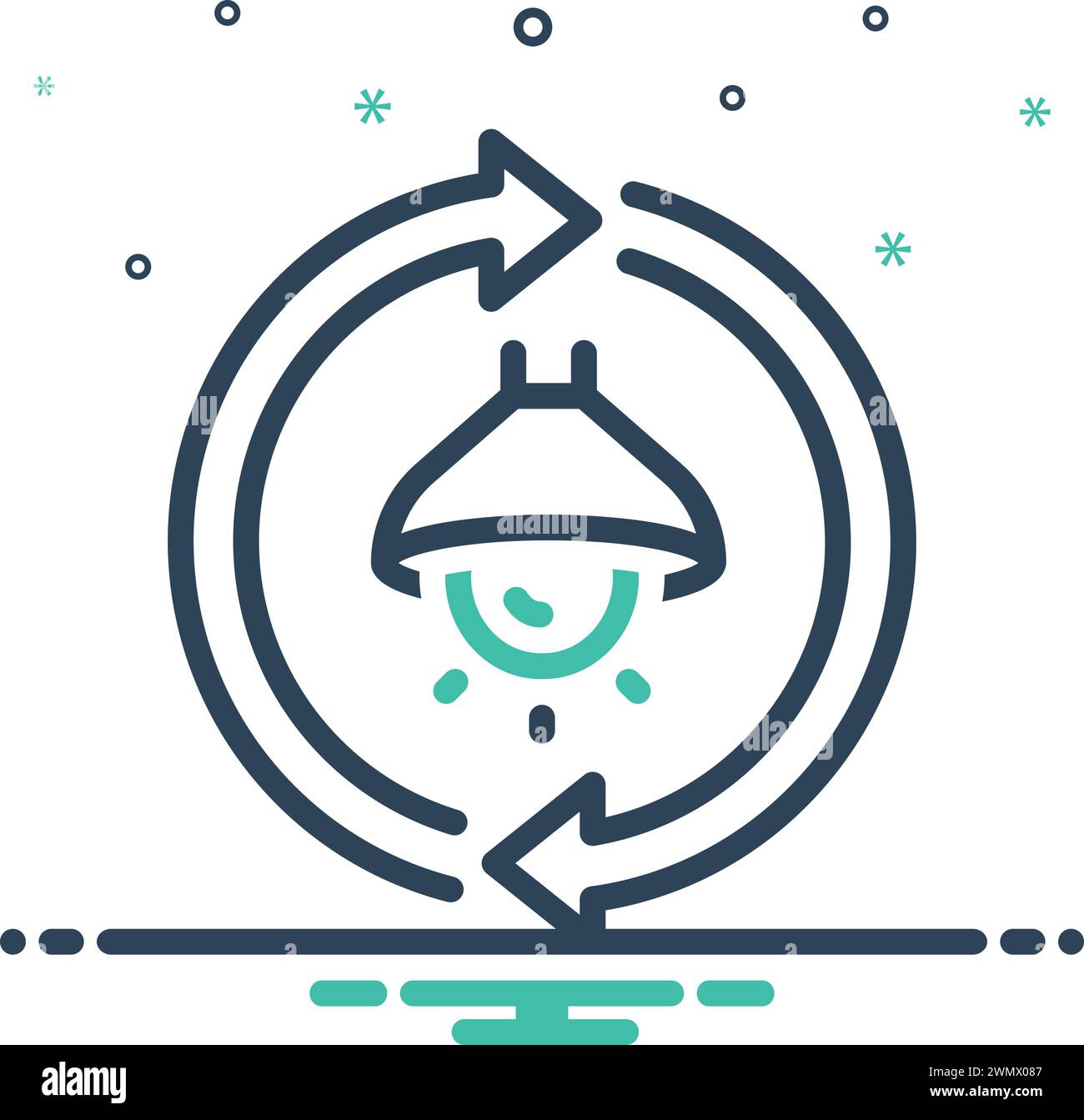 Icon for replacement,light bulb Stock Vector Image & Art - Alamy