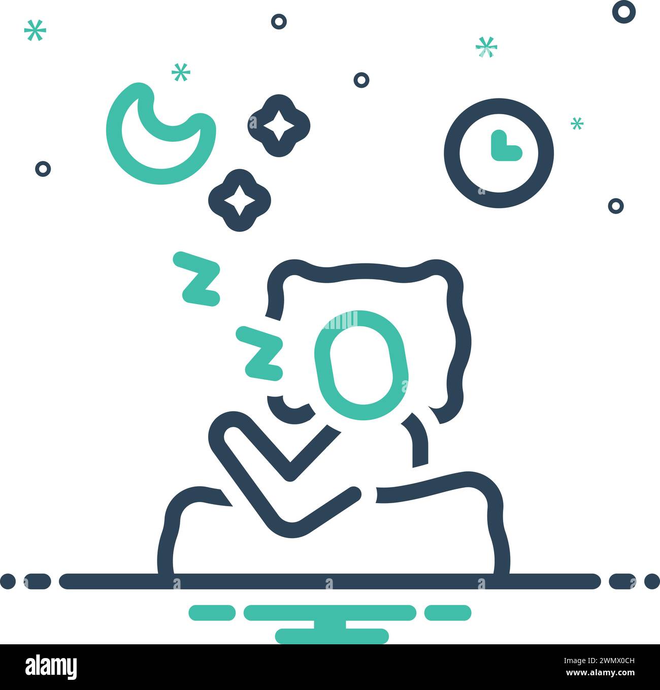 Resting Bedtime Stock Vector Images Alamy