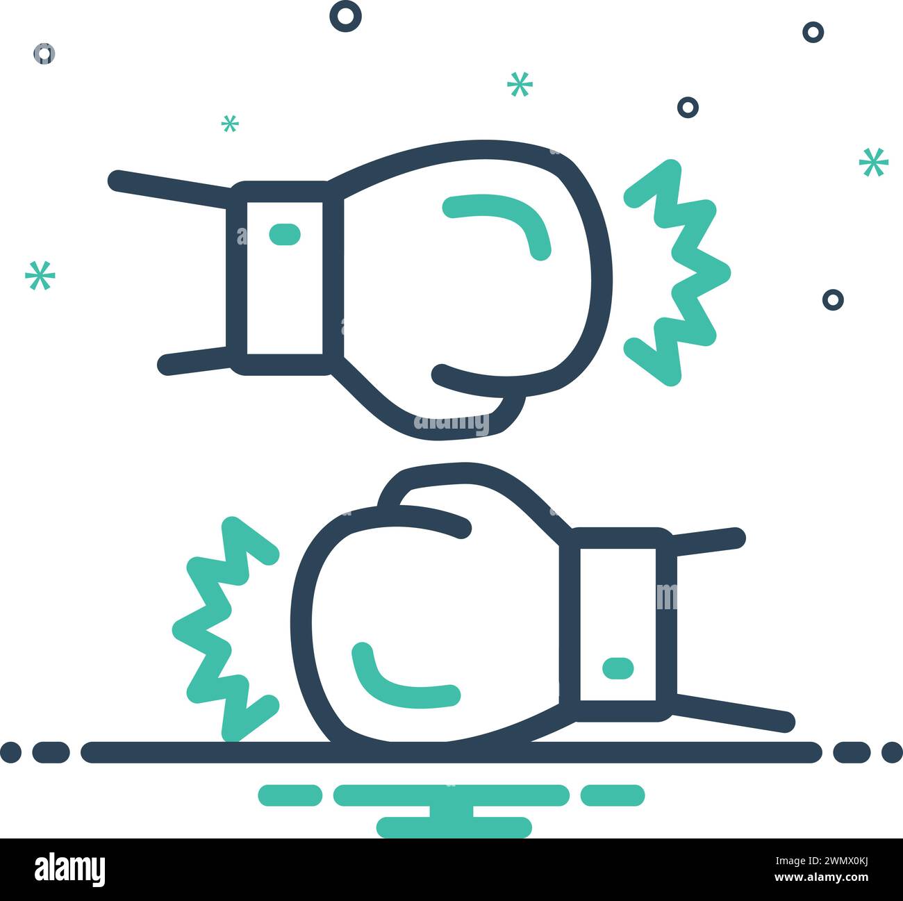 Wrestling combat sport Stock Vector Images - Alamy