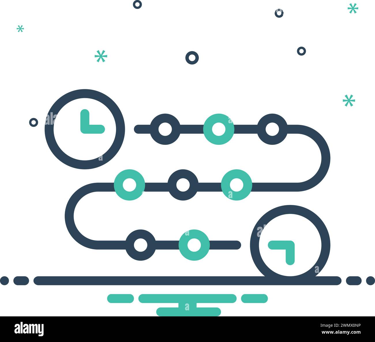 Icon for timeline,progress Stock Vector Image & Art - Alamy