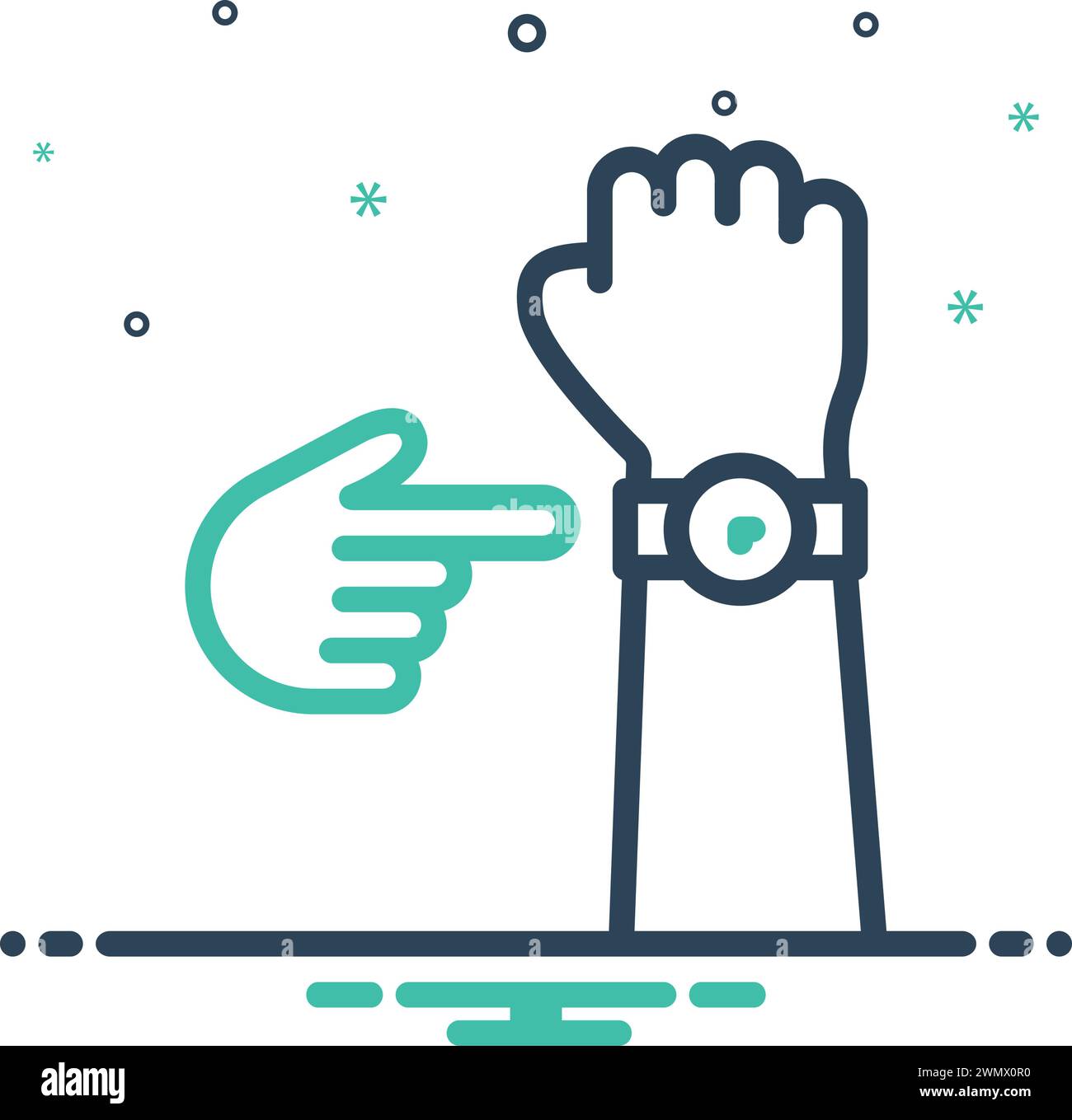 Punctuality Stock Vector Images - Alamy