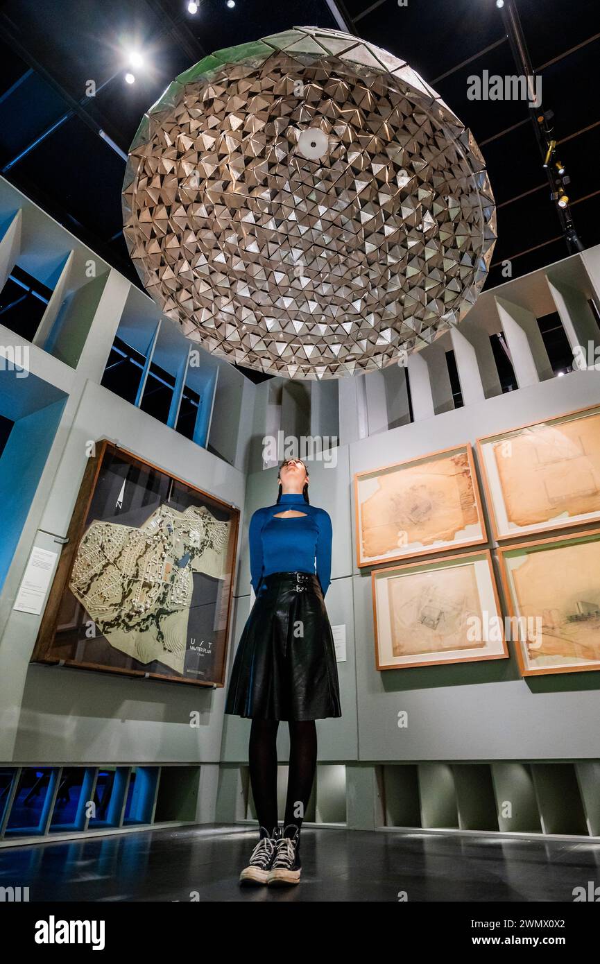London, UK. 28th Feb, 2024. A Geodisic dome from Knust, est 1964 ...