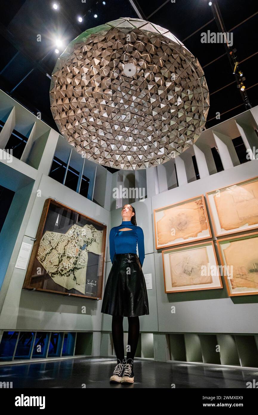 London, UK. 28th Feb, 2024. A Geodisic dome from Knust, est 1964 ...