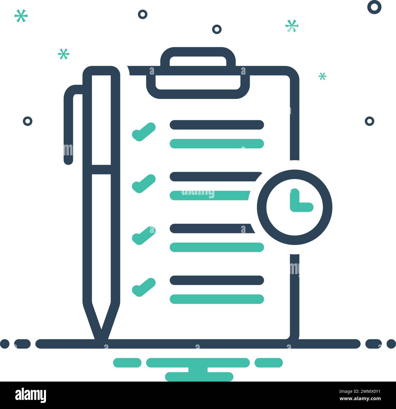 Icon for task,checklist Stock Vector Image & Art - Alamy