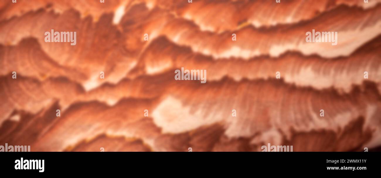 Multi-colored defocused sandstone rock and mineral layers in ancient ...