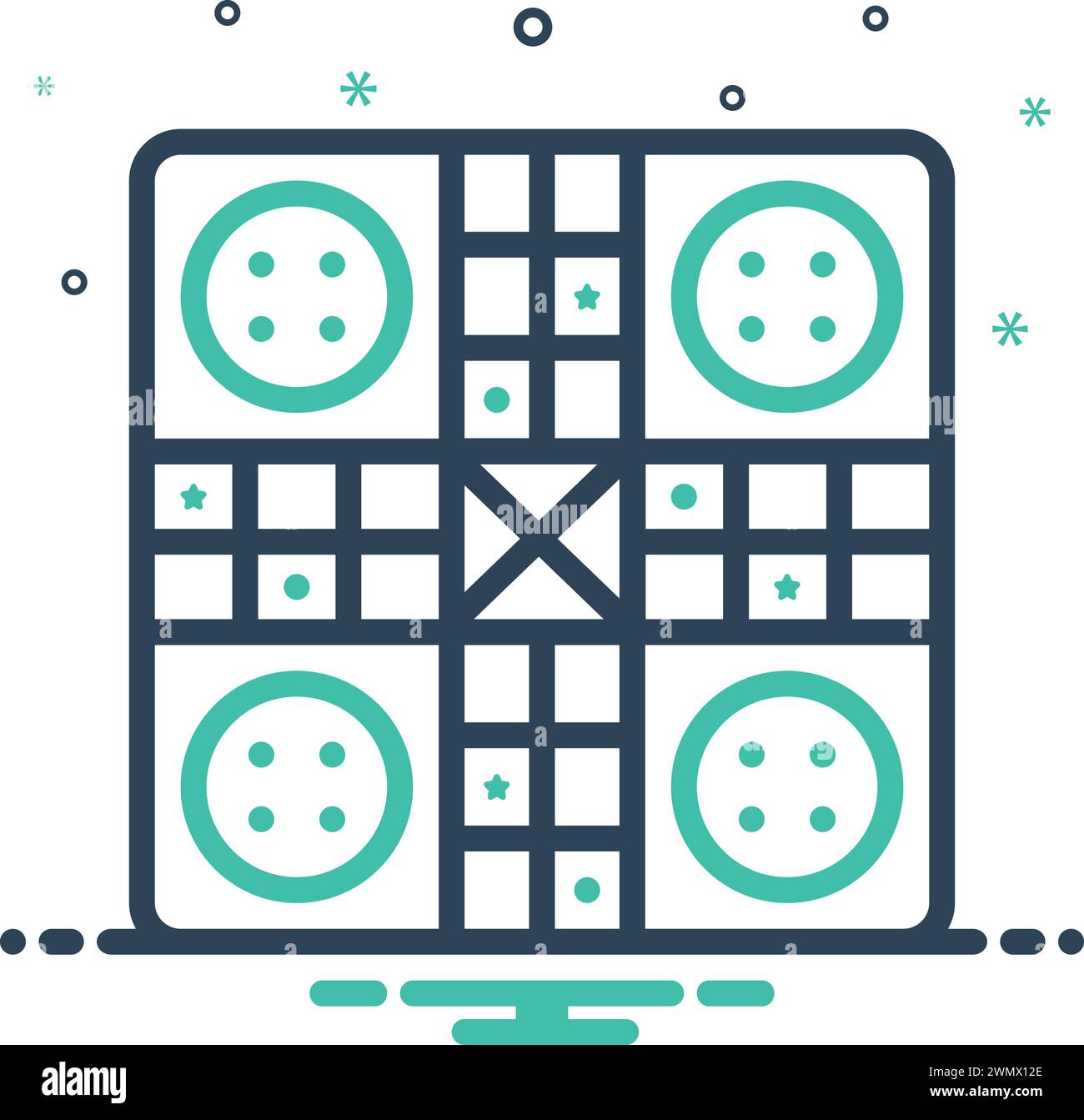 Ludo board Stock Vector Images - Alamy