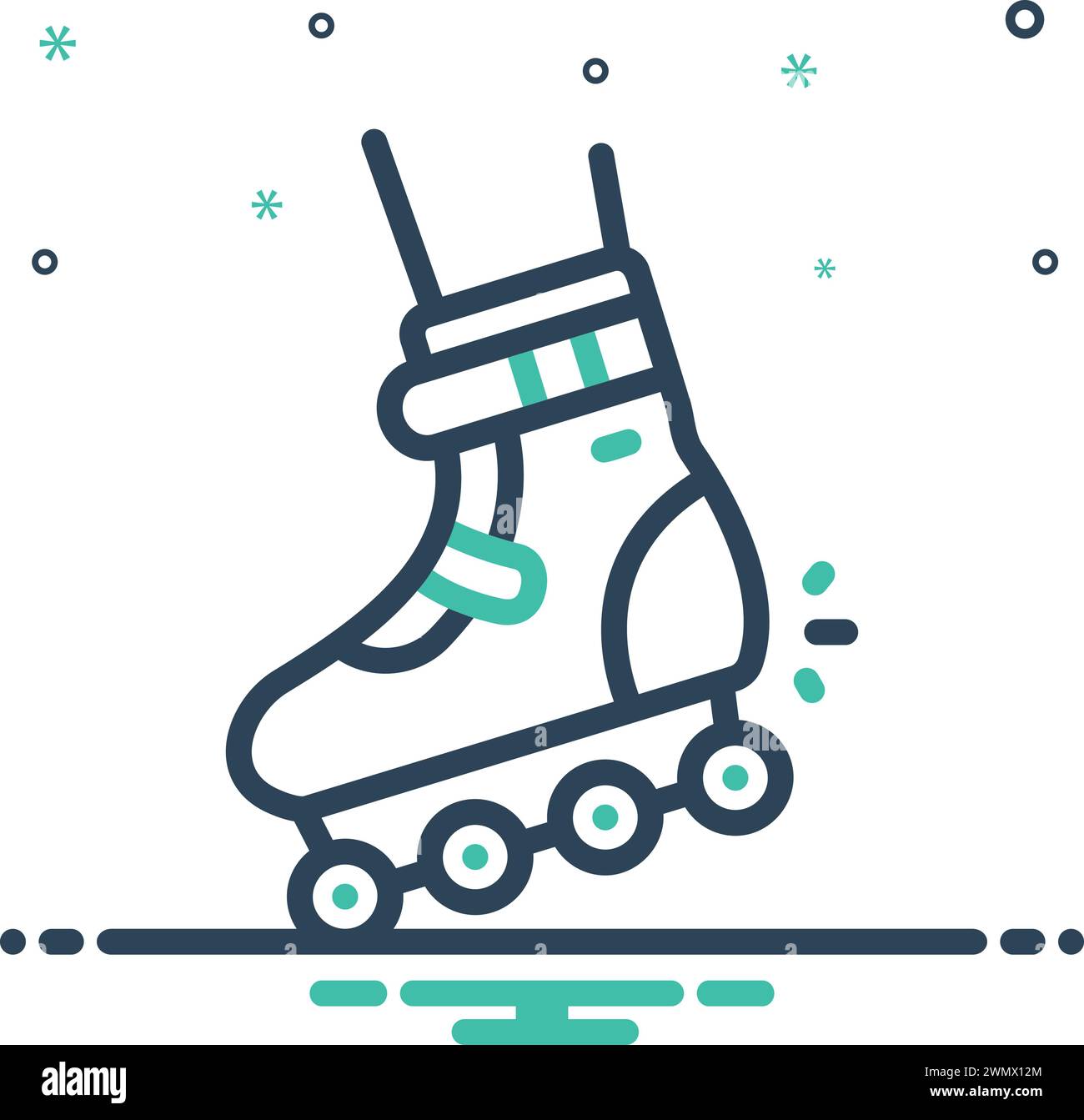 Icon for skating,inline Stock Vector Image & Art - Alamy