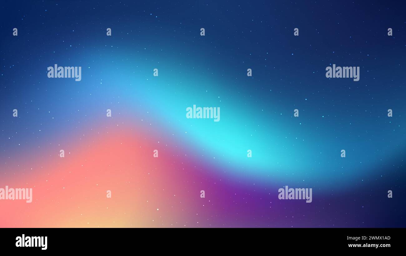 Star universe gradient background. Stardust in deep cosmos universe ...