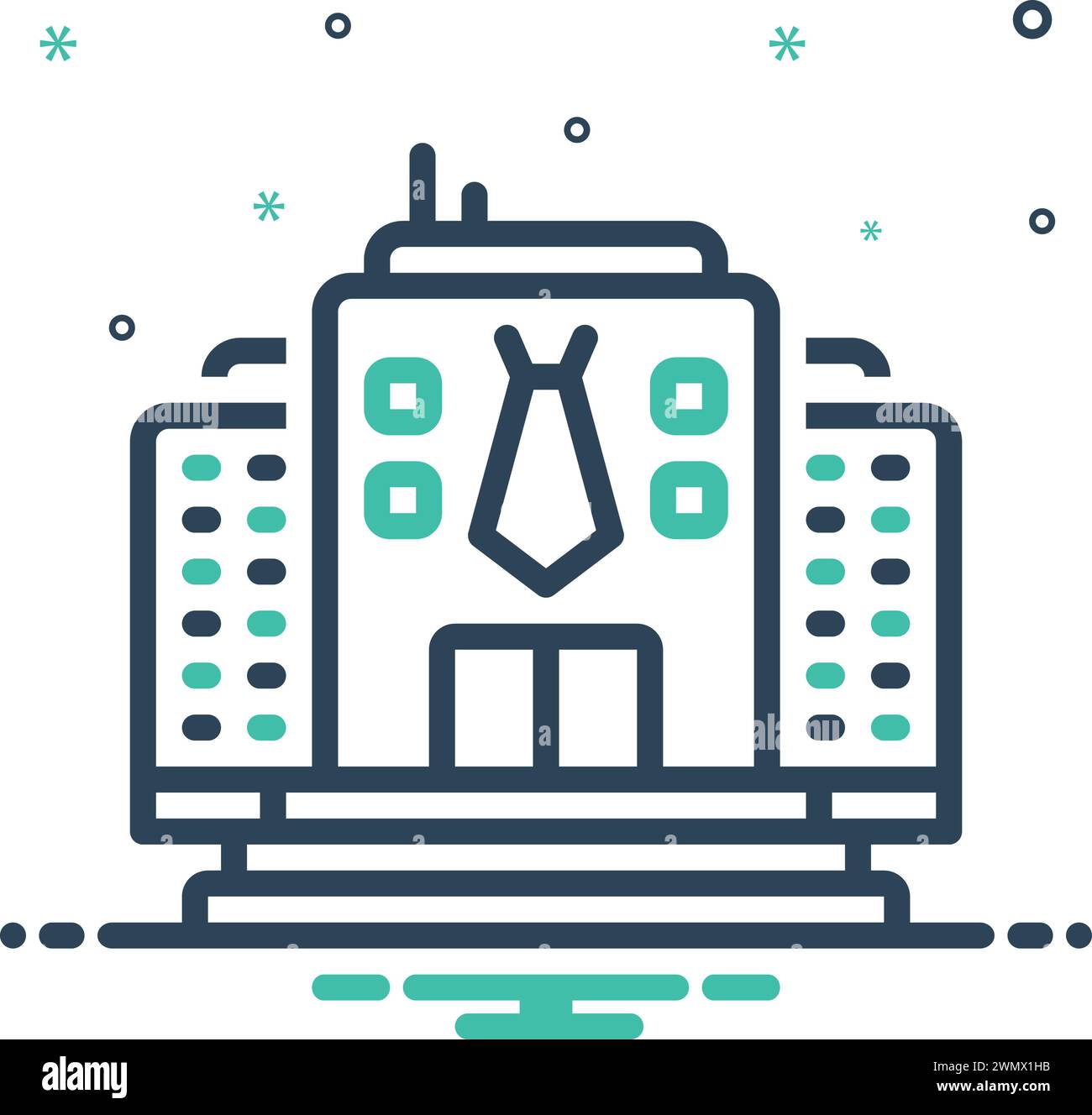 Associates building Stock Vector Images - Alamy