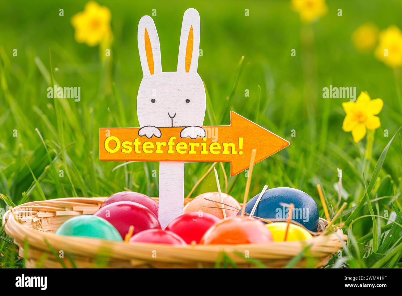 Augsburg, Bavaria, Germany - February 28, 2024: Easter vacations ...