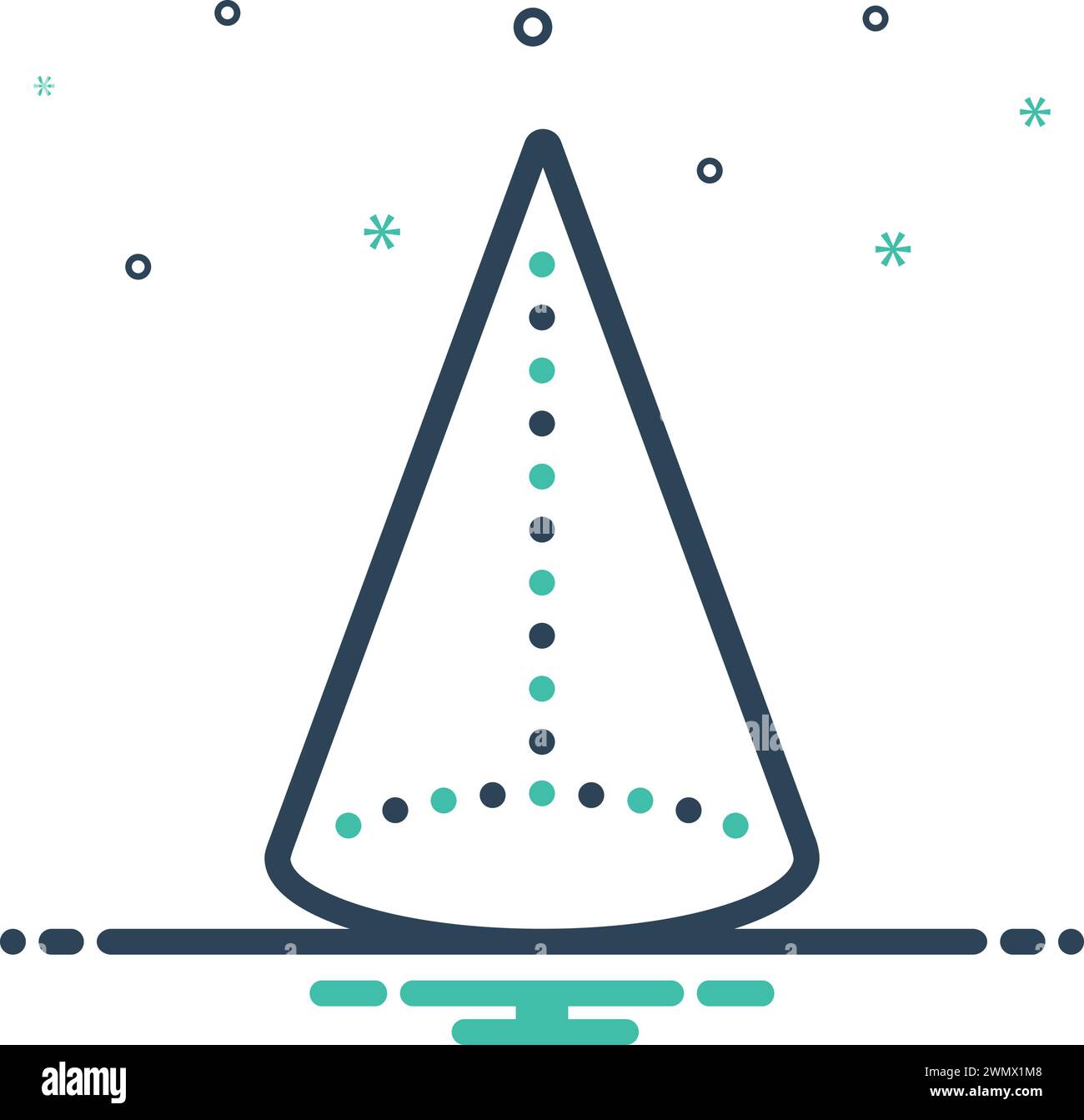 Icon for cone,traffic cone,safety Stock Vector Image & Art - Alamy