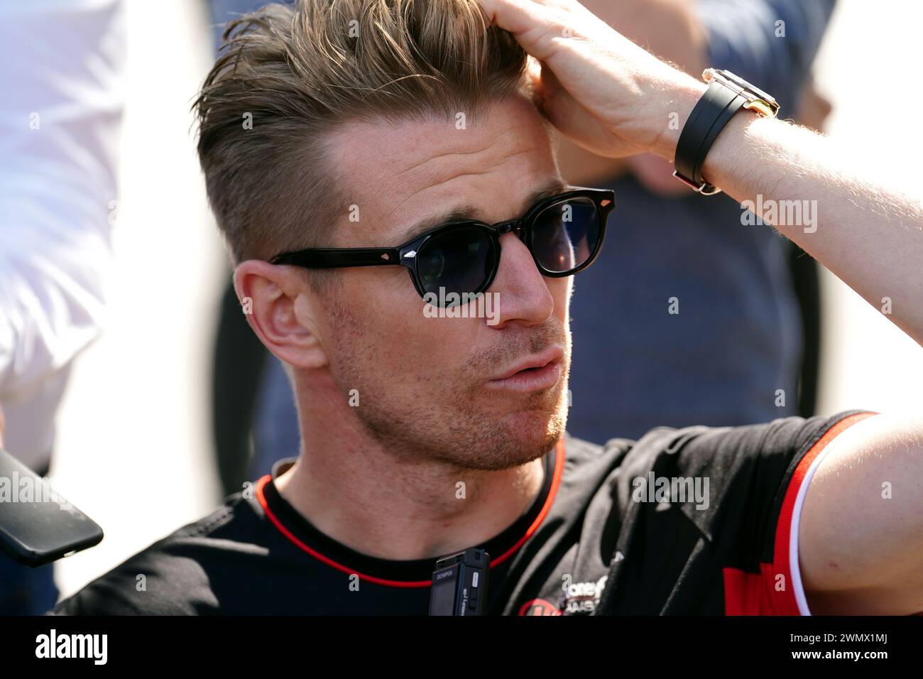 Haas f1 hulkenberg 2024 hi-res stock photography and images - Alamy