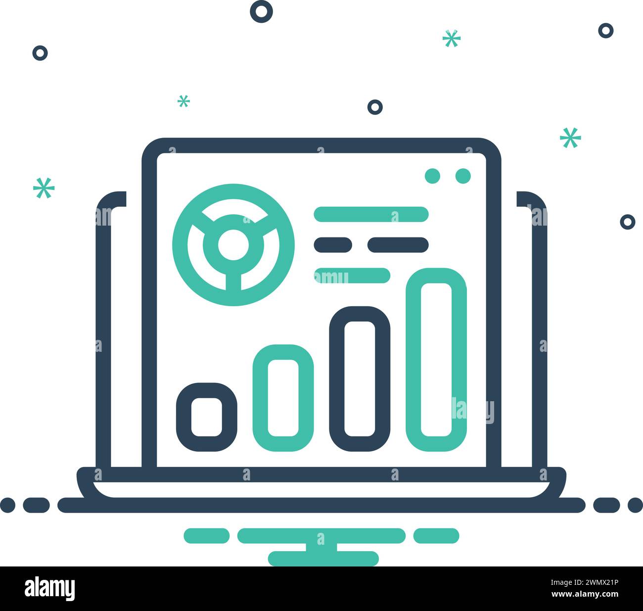 Icon for data chart,data Stock Vector Image & Art - Alamy