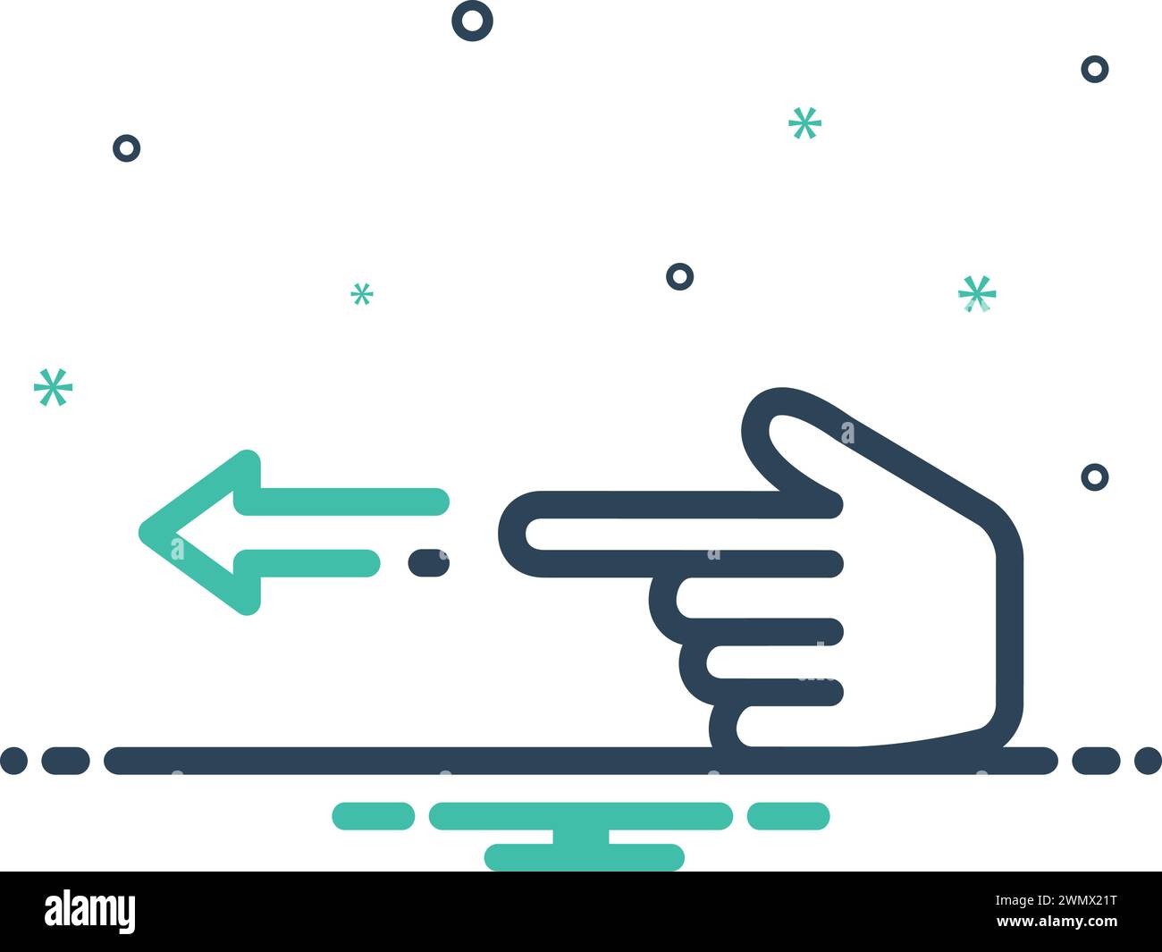 Icon for point down,down Stock Vector Image & Art - Alamy