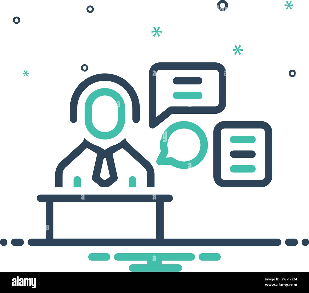 Enquiry investigation Stock Vector Images - Alamy