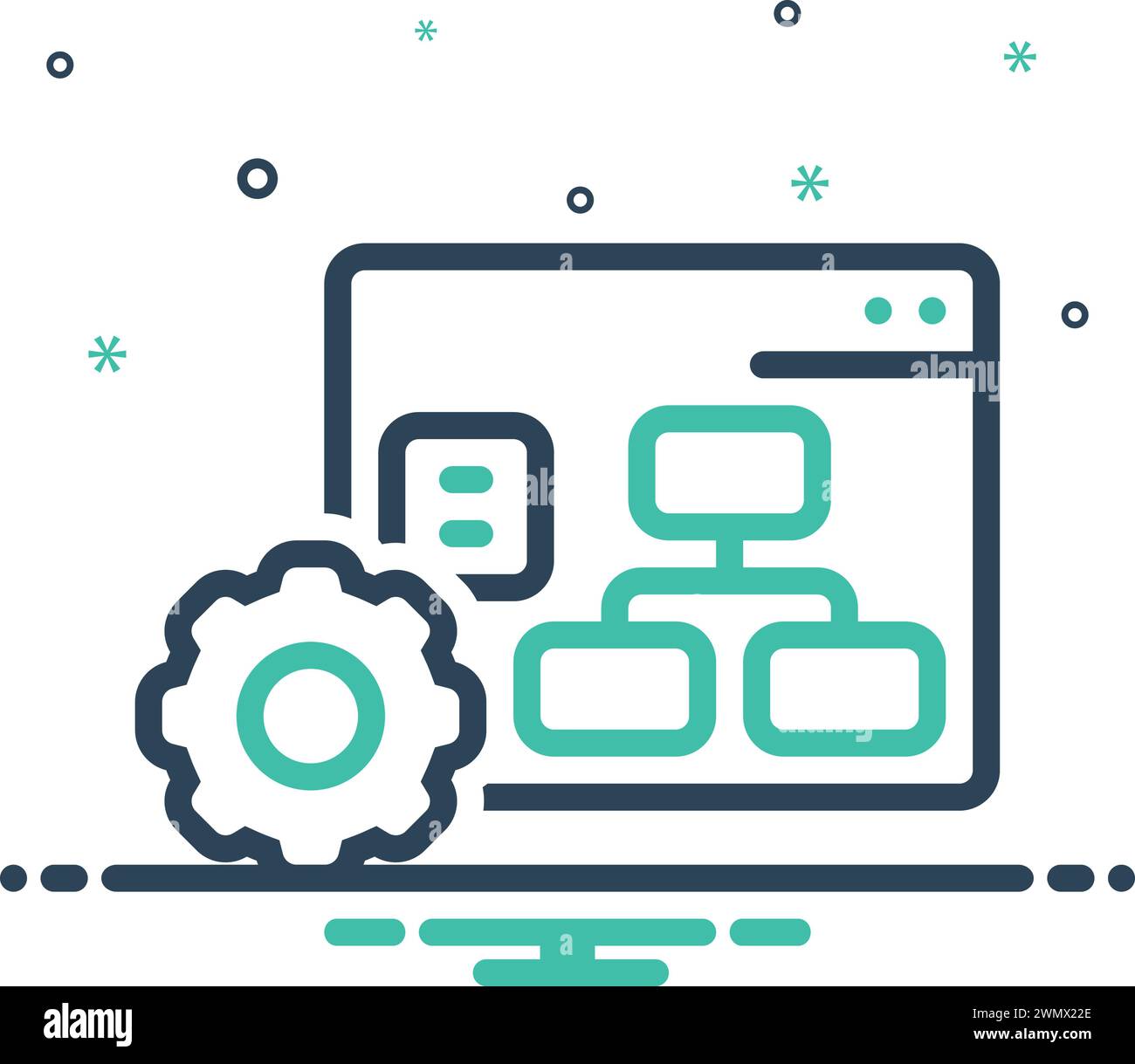 Icon for frame work,frame Stock Vector Image & Art - Alamy