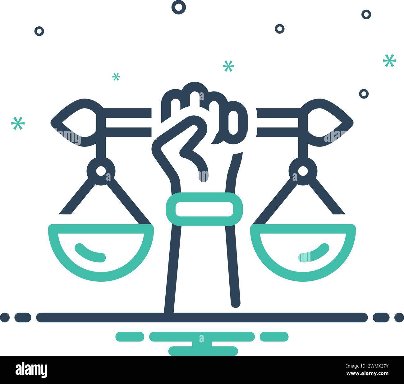 Civil rights icon Stock Vector Images - Alamy