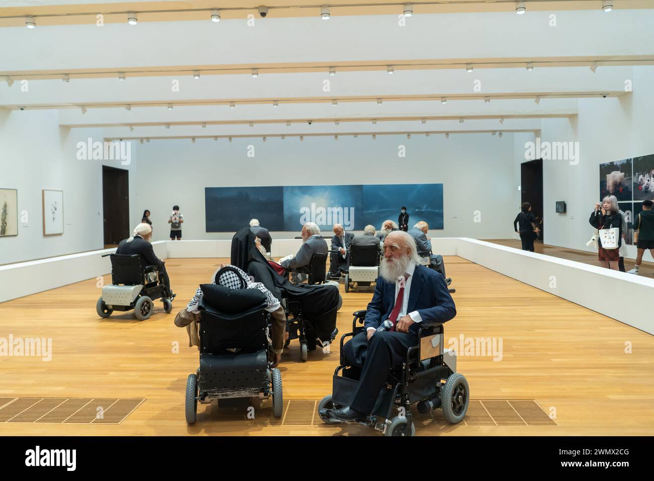 Hong Kong - December 2023 - Art installation at Mplus Museum Stock ...