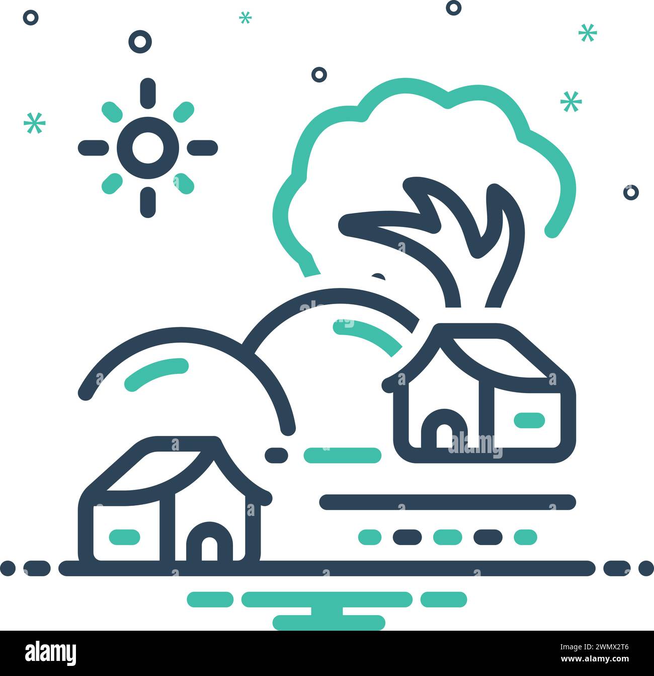 área rural Cut Out Stock Images & Pictures - Alamy