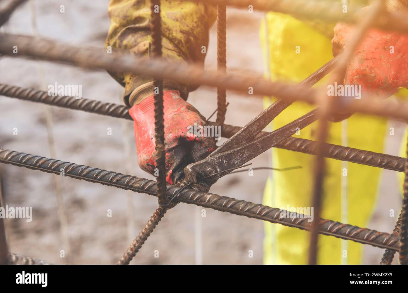 Reinforcing bar cutter hi-res stock photography and images - Alamy