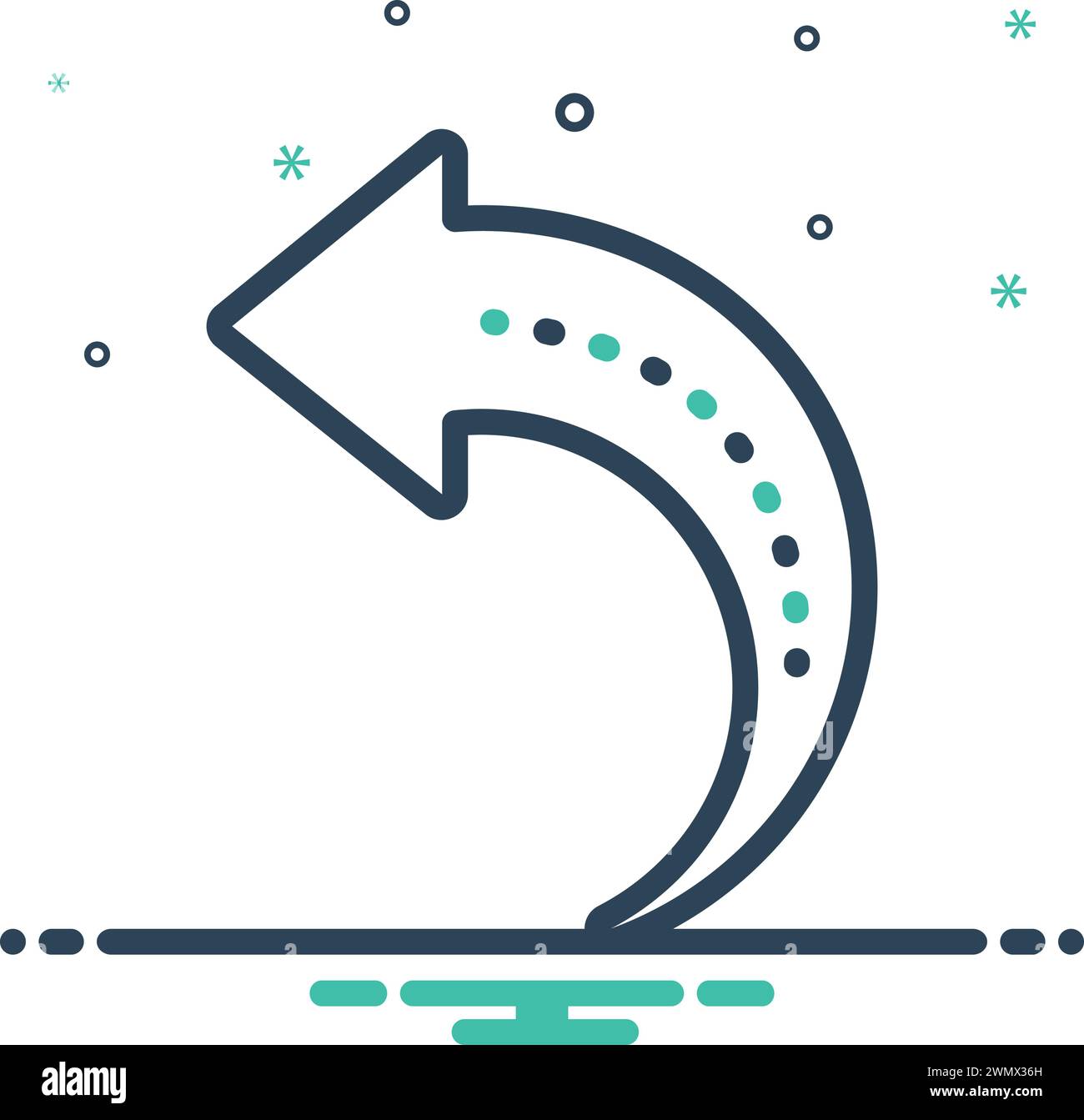 Icon for arrow,turn Stock Vector Image & Art - Alamy