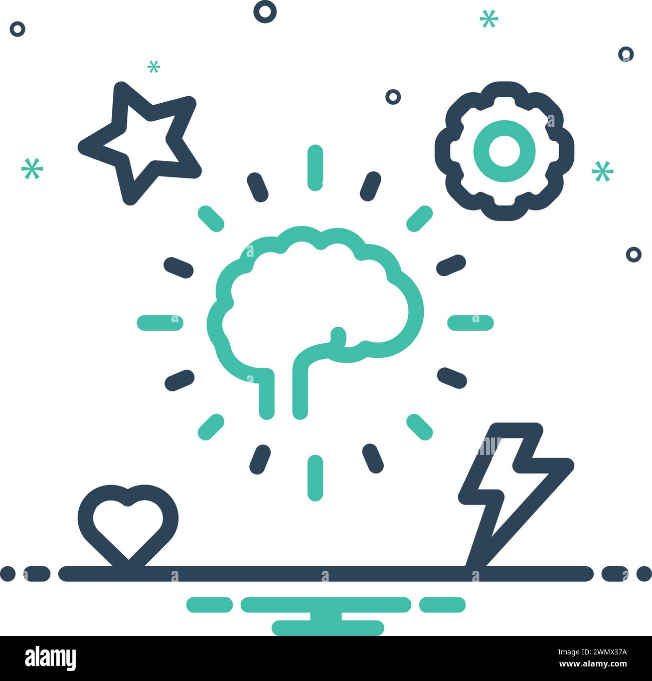 Icon for behavioral,observable Stock Vector Image & Art - Alamy