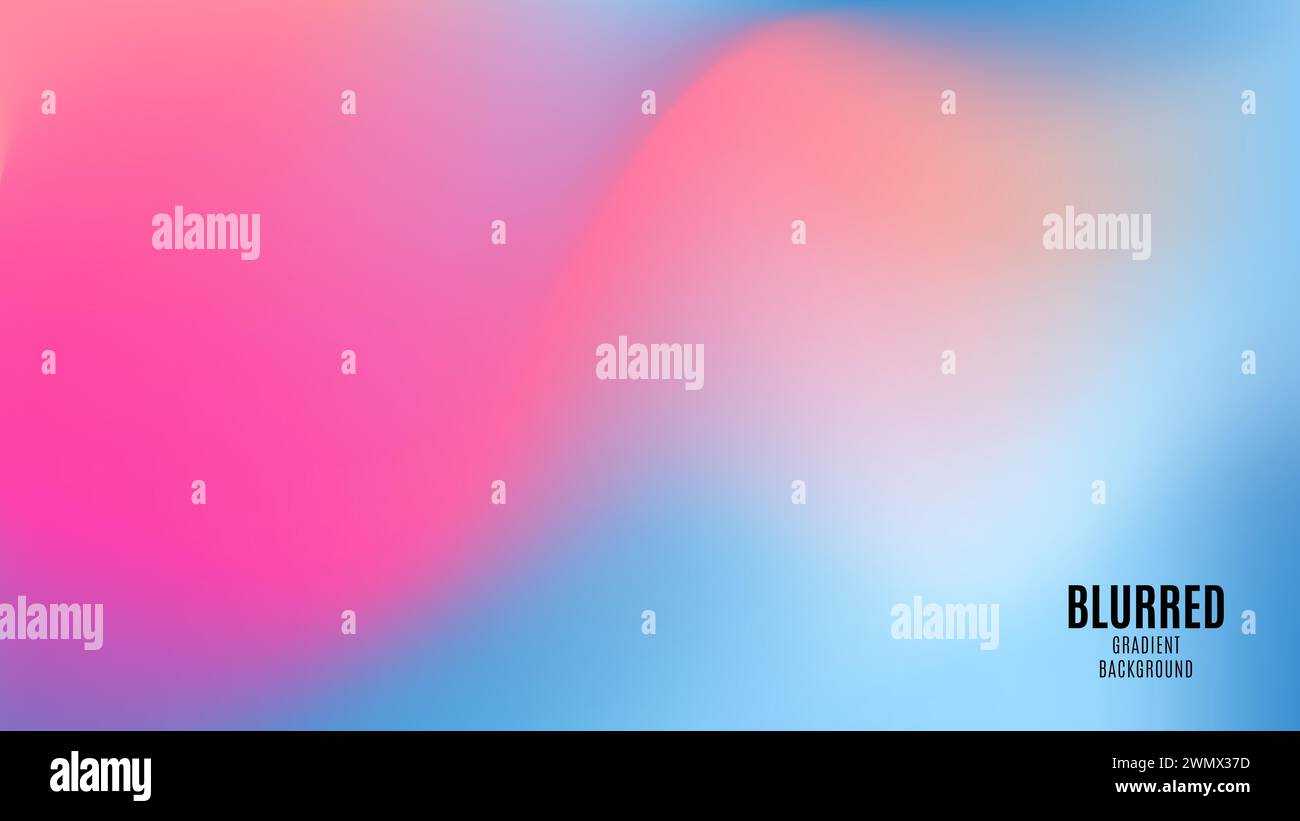 Blurred background with color gradient wave. Smooth mesh dynamic ...