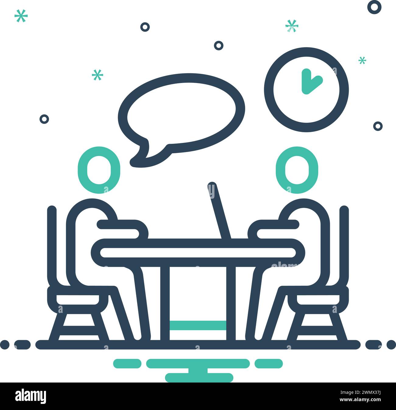 Icon for interview,job interview Stock Vector Image & Art - Alamy