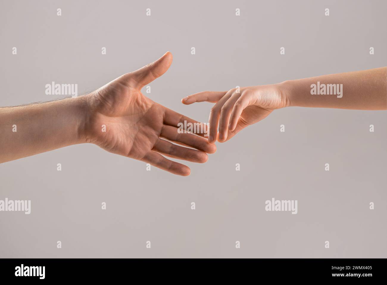 Helping hand concept, support. Helping hand outstretched. Man and ...