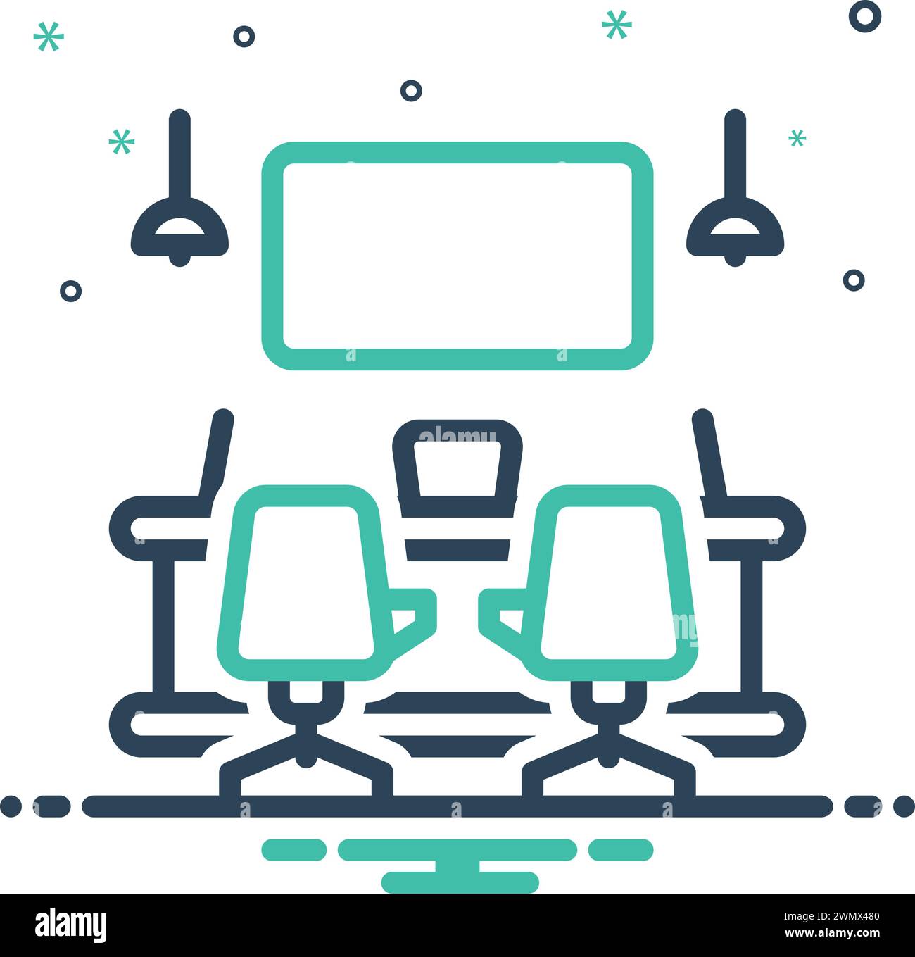 Icon for meeting room,meeting Stock Vector Image & Art - Alamy