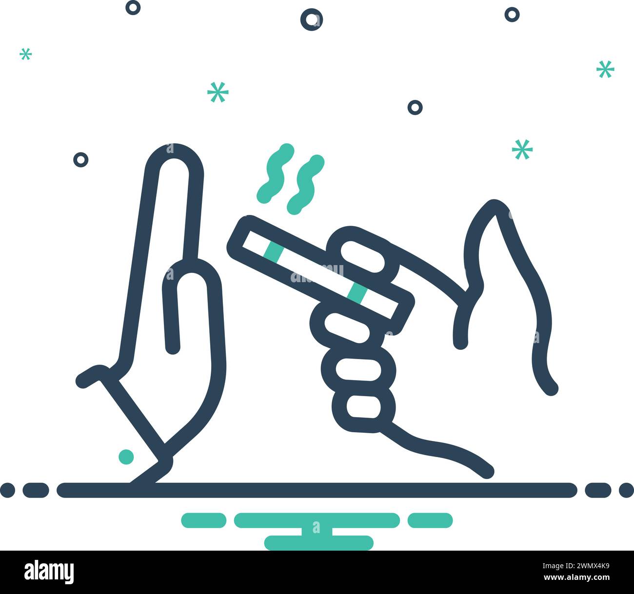 Refusal refuse Stock Vector Images - Alamy