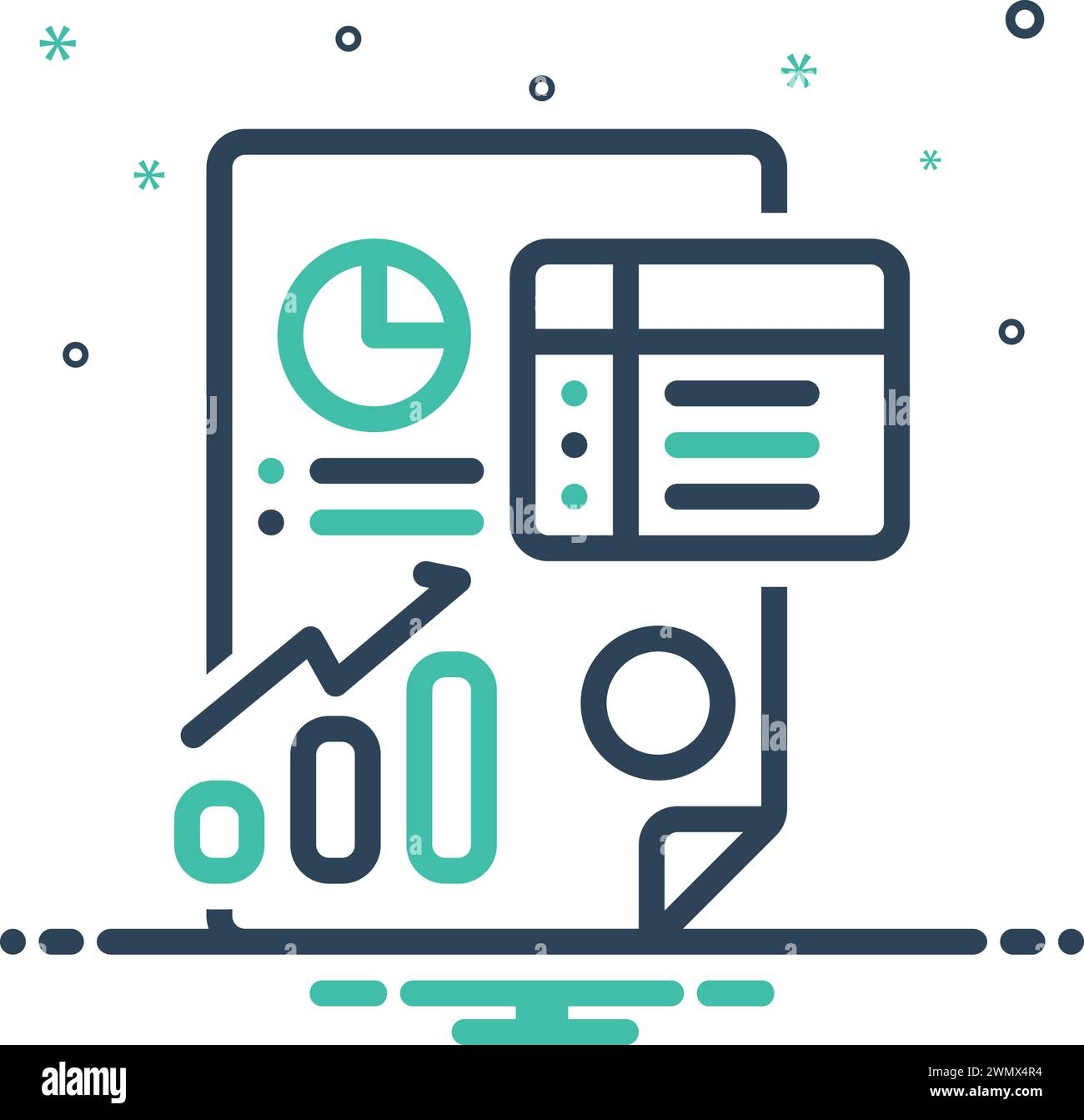 Your sales record Stock Vector Images - Alamy