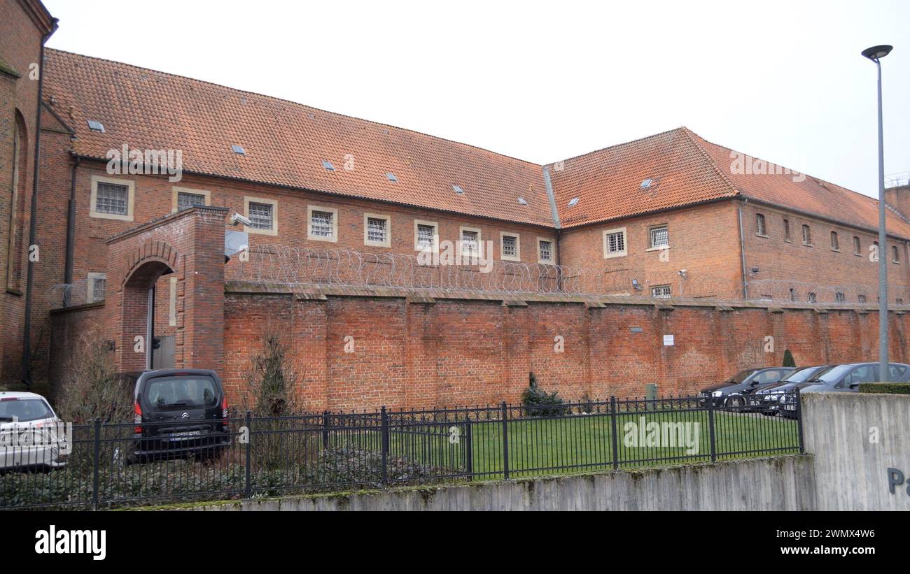 Vechta, Germany. 28th Feb, 2024. View of Vechta prison, where ...