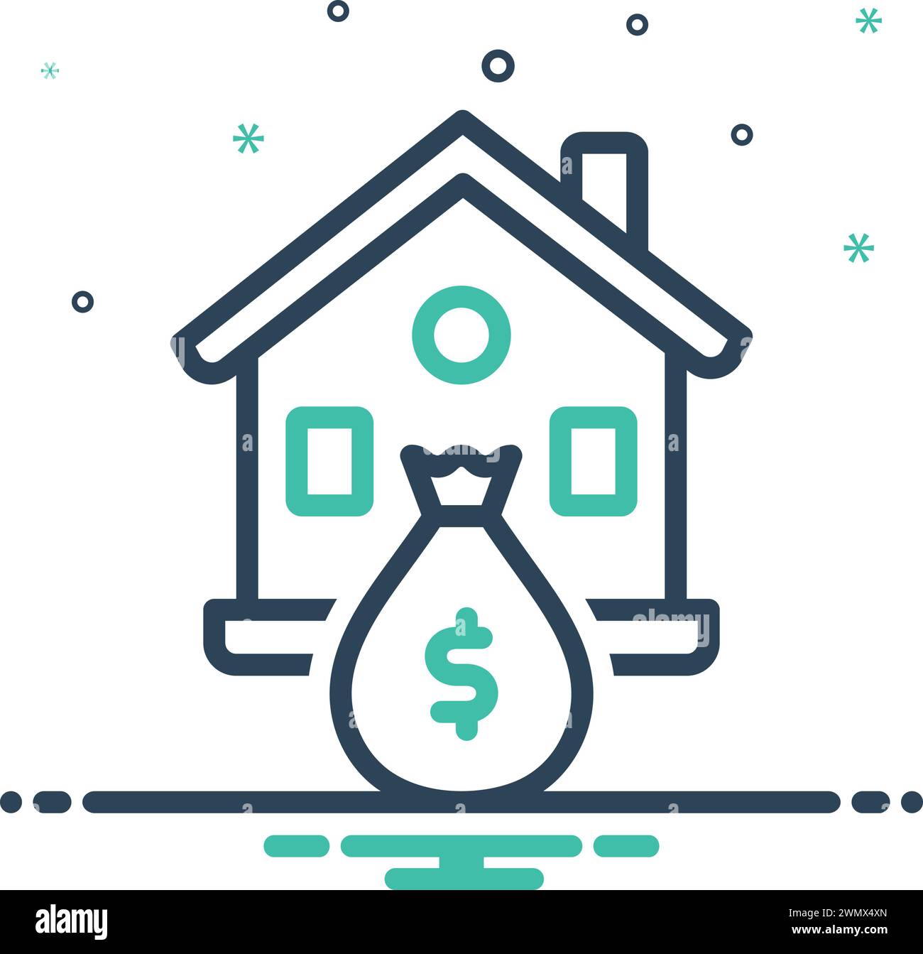 Property assets Stock Vector Images - Alamy