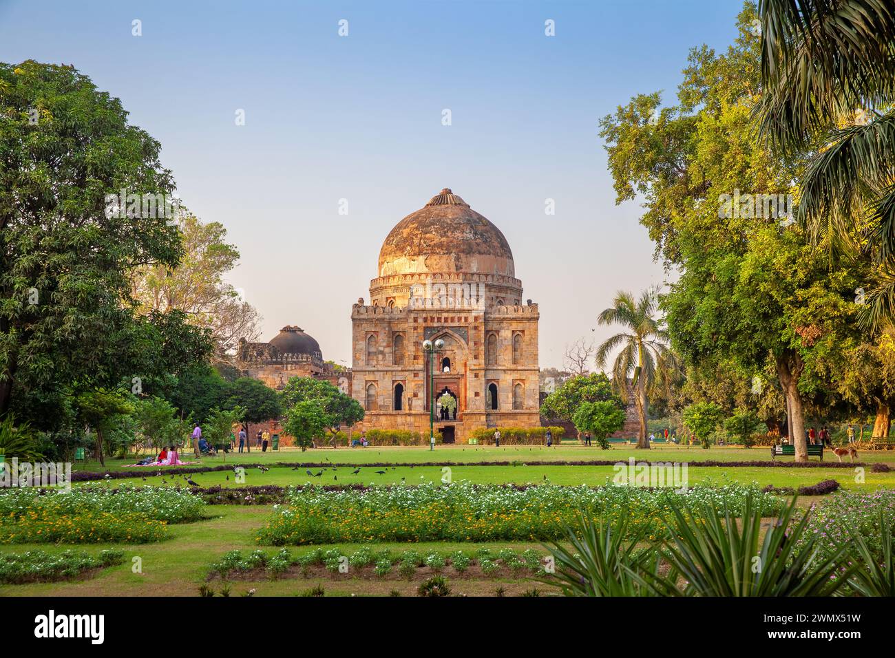 Bara Gumbad at lodi garden in Delhi, India Stock Photo - Alamy