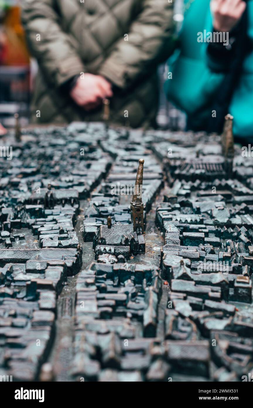 Lubeck map hi-res stock photography and images - Alamy