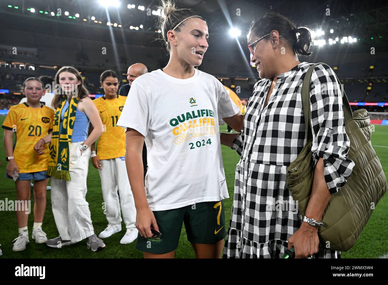 Melbourne, Australia. 28th Feb, 2024. Olympic champion Cathy Freeman ...