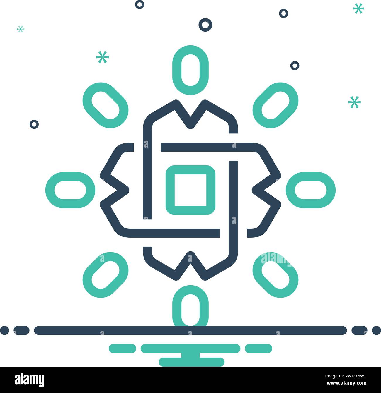 Icon for collaborative,joint Stock Vector Image & Art - Alamy