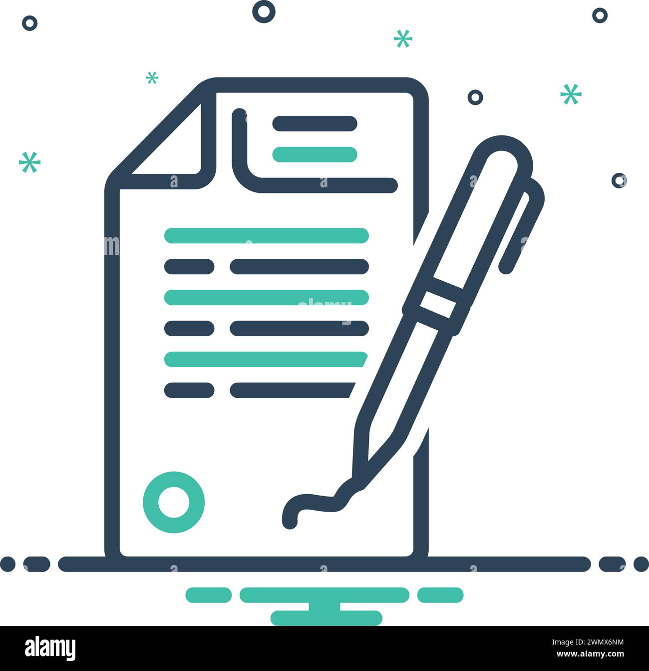 Icon for agreement,settlement Stock Vector Image & Art - Alamy