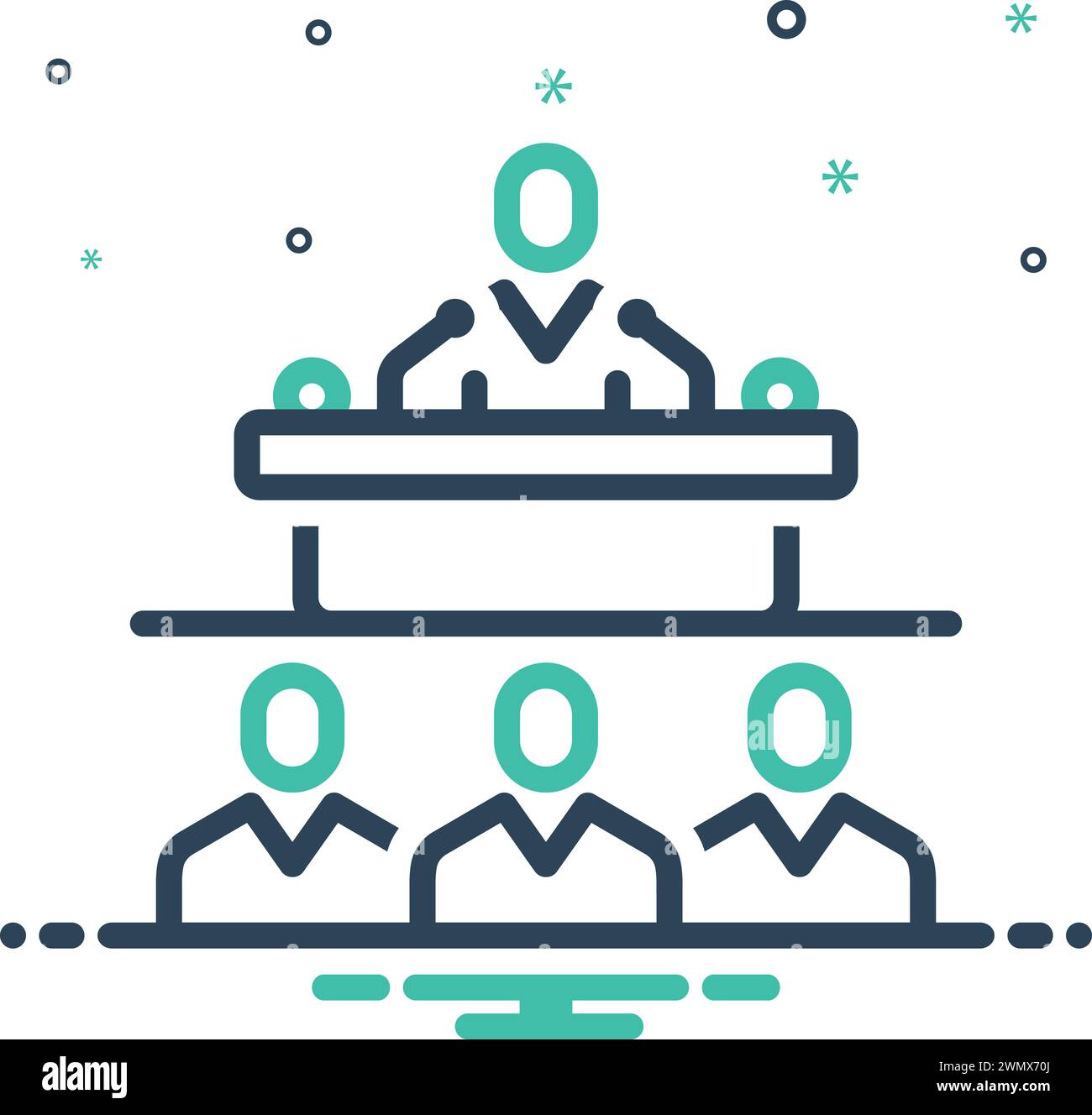 Conference auditorium Stock Vector Images - Alamy