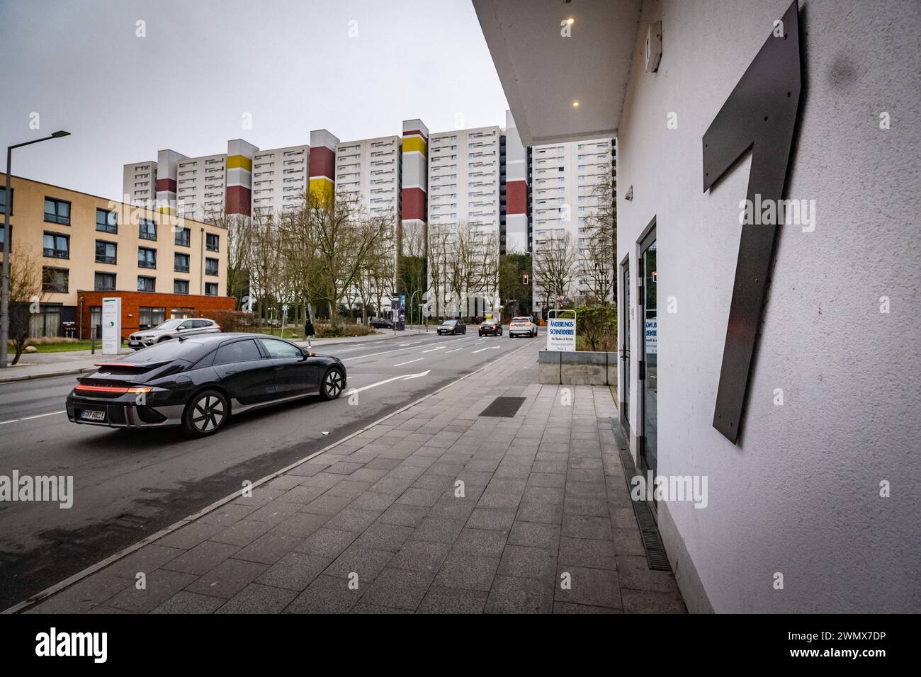 Berlin Reinickendorf OT Märkisches Viertel MV die Siedlung im Bereich ...