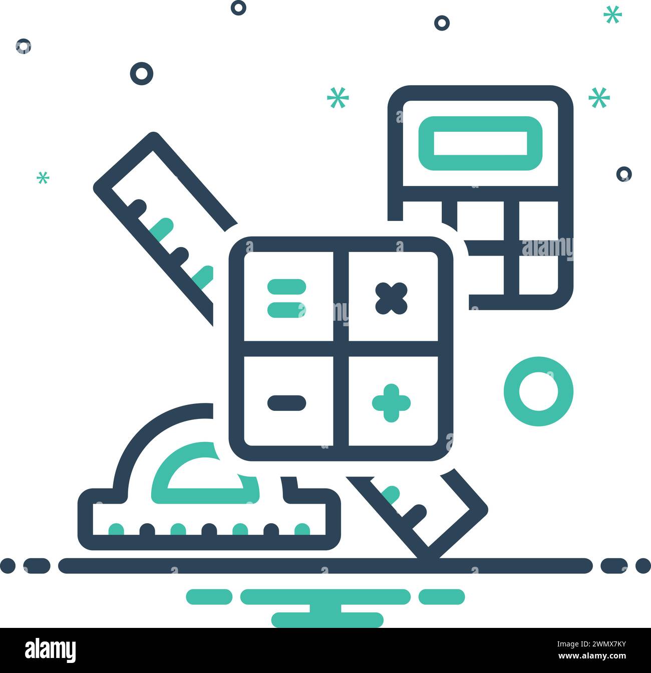 Subtract math Stock Vector Images - Alamy