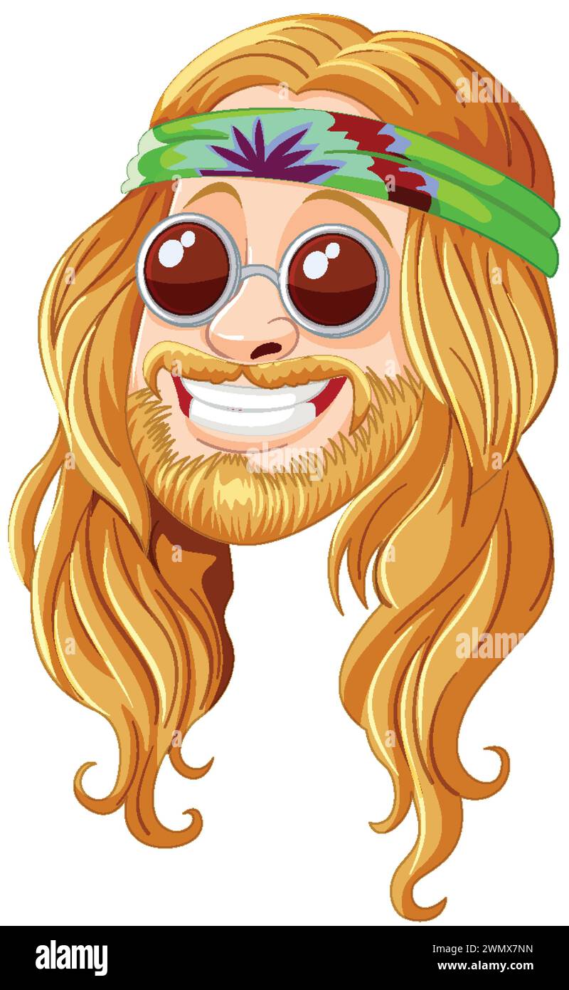 1960s hippie headband hi-res stock photography and images - Alamy