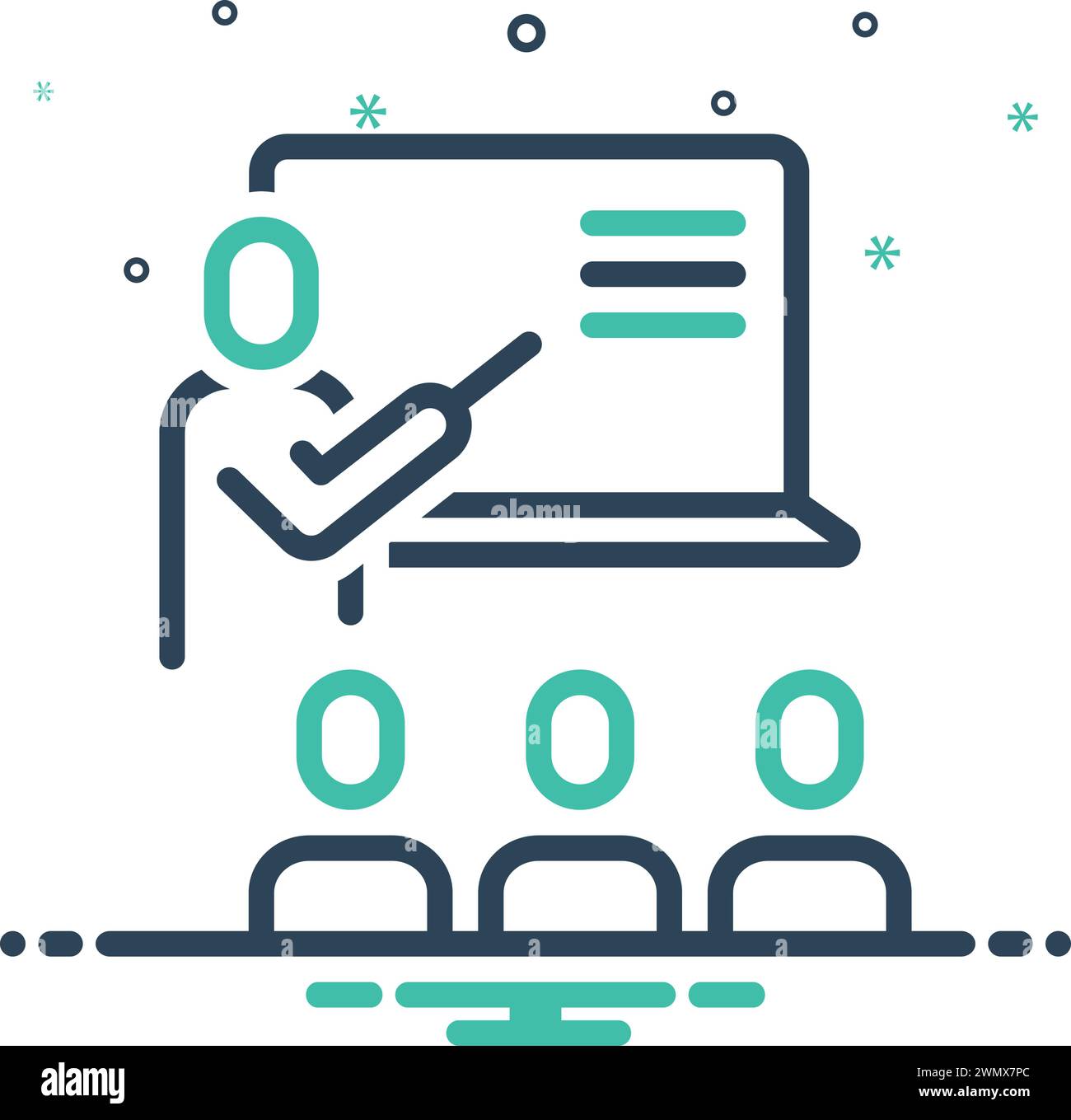 Icon for course,presentation Stock Vector Image & Art - Alamy