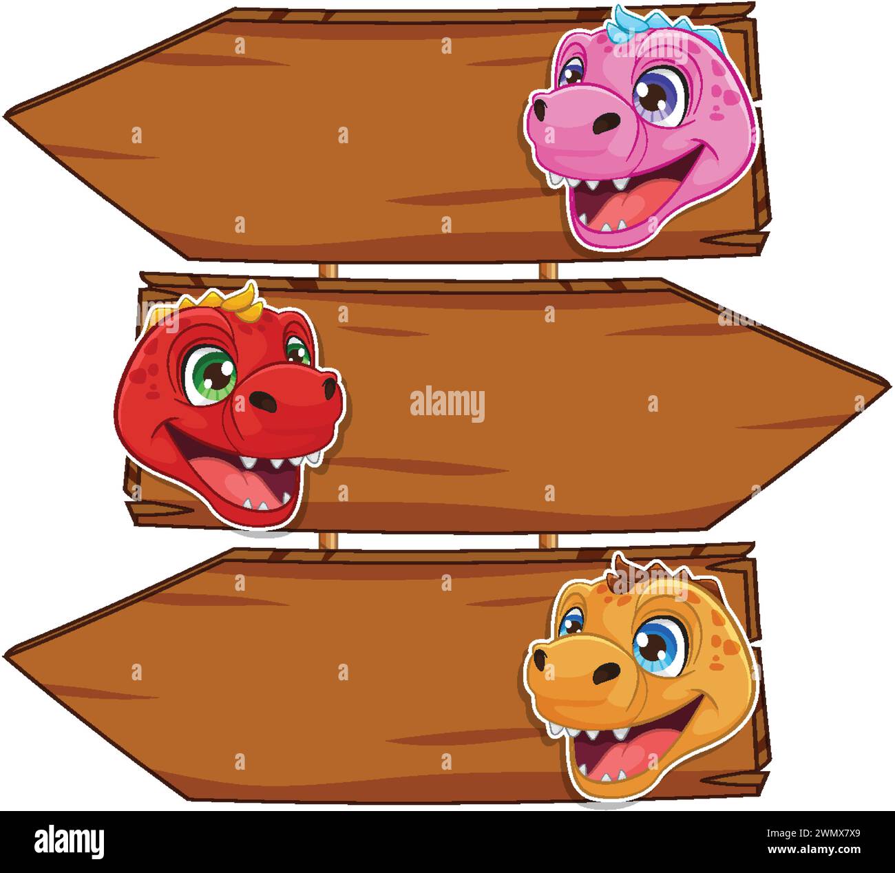 Playful dragons vector vectors hi-res stock photography and images - Alamy