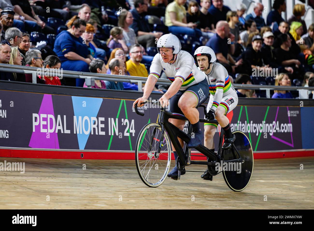 MANCHESTER, UNITED KINGDOM. 25th Feb, 24. FACHIE Neil and ROTHERHAM ...