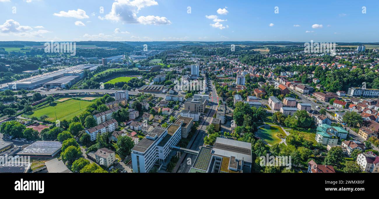 The university town of Biberach an der Riß in the Swabian region of ...