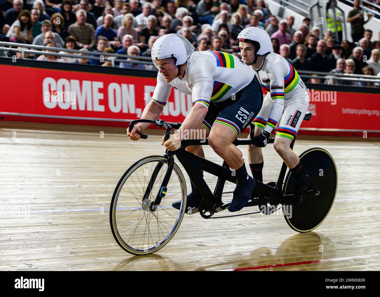 MANCHESTER, UNITED KINGDOM. 25th Feb, 24. ATKINSON Archie and ROTHERHAM ...