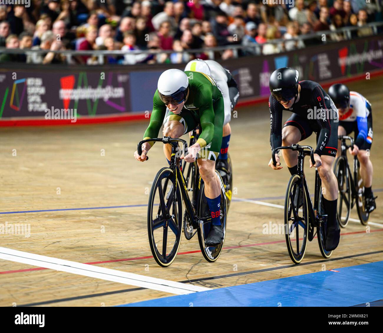 MANCHESTER, UNITED KINGDOM. 25th Feb, 24. Hayden Norris (Team Inspired ...