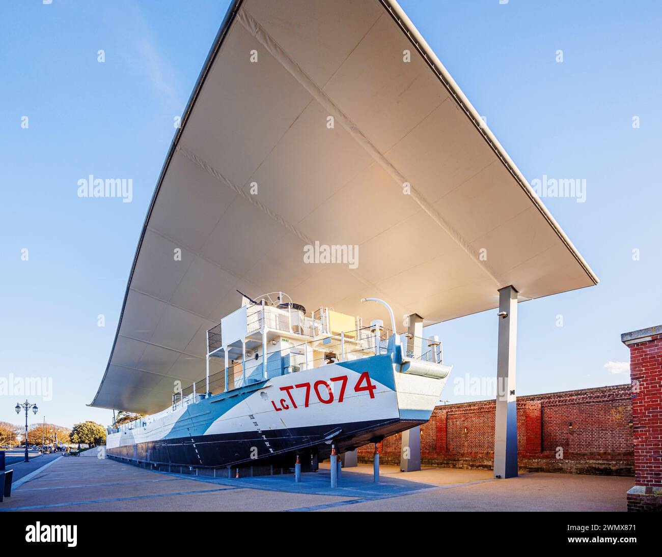 Landing Craft Tank LCT 7074 from D-Day in Southsea, Portsmouth ...